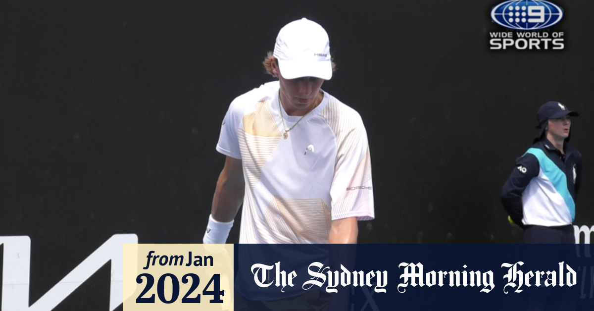 Video: Australian Open Highlights: Patrick Kypson v Emil Ruusuvuori